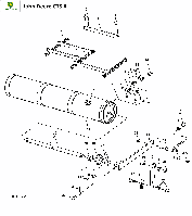 Транспортер наклонной камеры на John Deere 9500, 9510, 9550, 9560, CTS ...