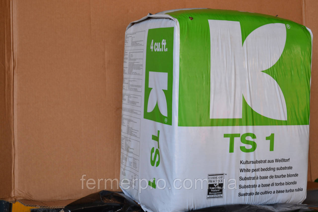 Купити Торф Klasmann TS1 200 L \ Торф Класман ТС1 200 л, ціна 1050 грн ...