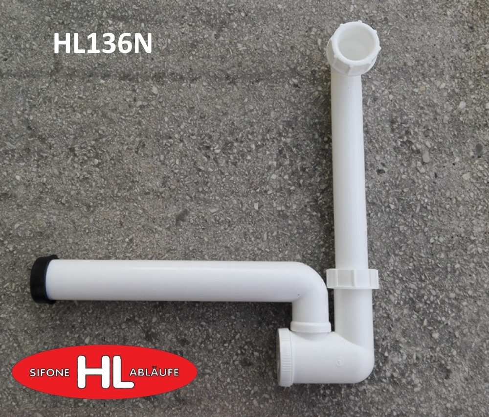 Сифон HL136N для сброса дренажа в канализацию, для кондиционера и пр ...