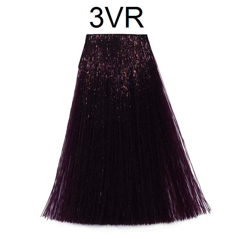 3VR (темный шатен перламутрово-красный) Стойкая крем-краска для волос ...