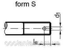 Болт контрувальний з отвором у стрижні DIN 962 форма S, ISO 8991 ...
