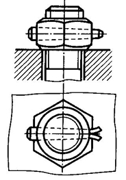 Болт контрувальний з отвором у стрижні DIN 962 форма S, ISO 8991 ...