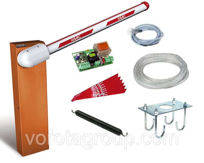 Шлагбаум FAAC 615 STD WINTER -40°C — Без Націнок! Офіційний Дилер.