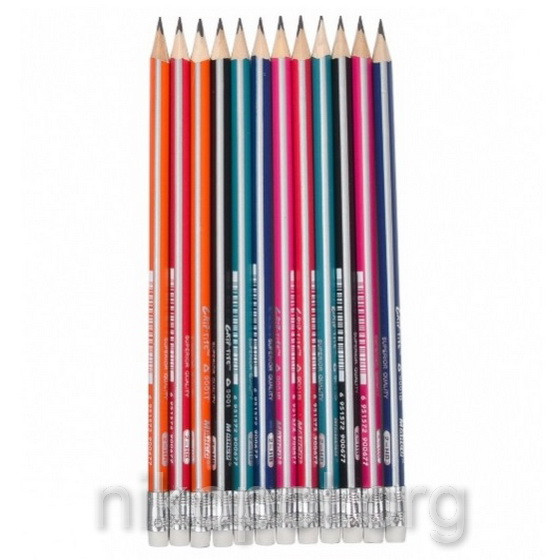 Карандаш простой MARCO Grip-rite 9001-48 "HB", твердо-мягкий: продажа ...