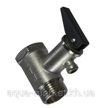Предохранительный Клапан Бойлера 1/2" с Ручкой — Купить Недорого на ...
