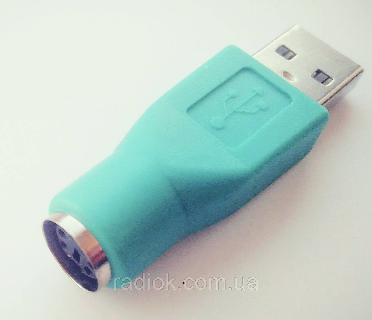 USB переходник PS/2 на USB 2.0 AM для клавиатуры или мыши - купить по ...