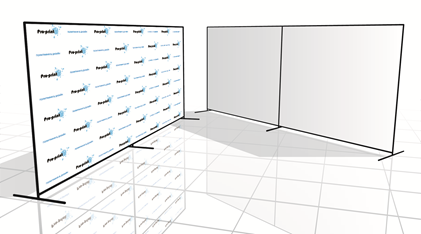 Конструкція прес-вольл, баннер, press wall, фотозона 2.5х4 (ID ...