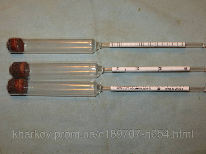 Купити Спиртомір ареометр професійної 68-100* з класною шкалою, ціна ...