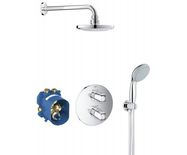 Купити GROHE Grohtherm Набір для комплектації душа з Euphoria ...