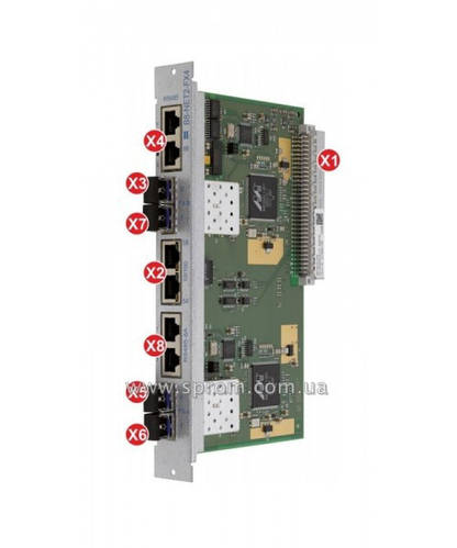 Купить Модуль сетевой B8-NET2-FX4 (2xRS-485, 2xLAN, 4xFX). Schrack ...
