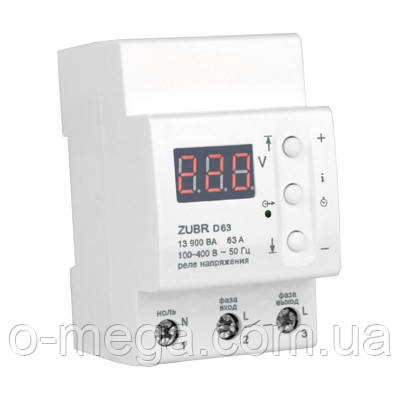 Реле напряжения ZUBR D63, цена: 1240 ₴, купить на Prom.ua
