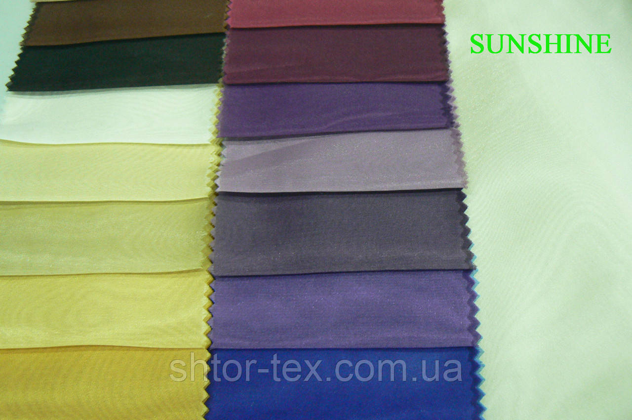 Тканина для штор сатин от компании Shtor-tex