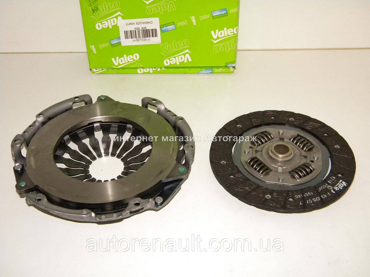 Купить Комплект сцепления на Рено Кенго II 1.6i + 1.6 16V - Valeo ...