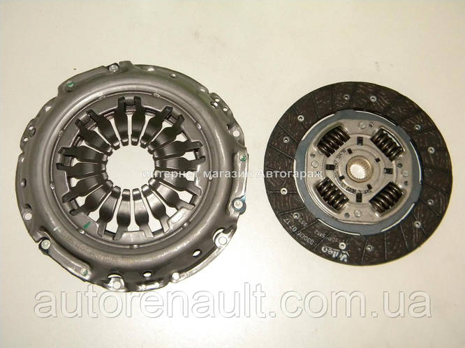 Комплект сцепления на Рено Кенго II 1.6i + 1.6 16V - Valeo (Франция ...