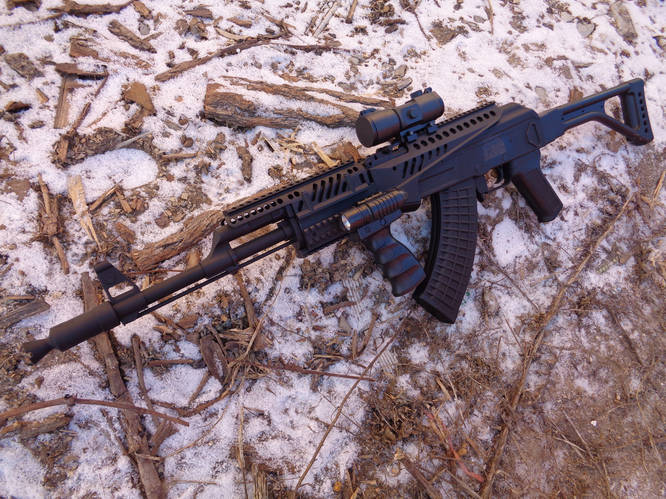 Пневматический АК 74 Airsoft Gun, цена 750 грн — Prom.ua (ID#640204853)