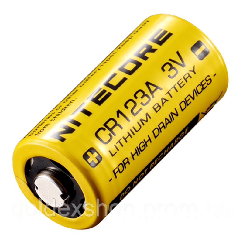 Купить Батарейка литиевая Li-Ion CR123A / 16340 Nitecore 3V (1550mAh ...