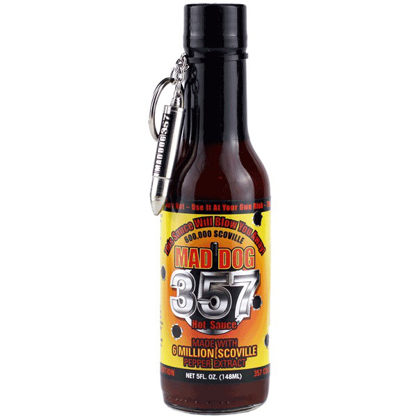 Острый соус 357 Mad Dog Collector's Hot Sauce 600 000 Сковилей: продажа ...