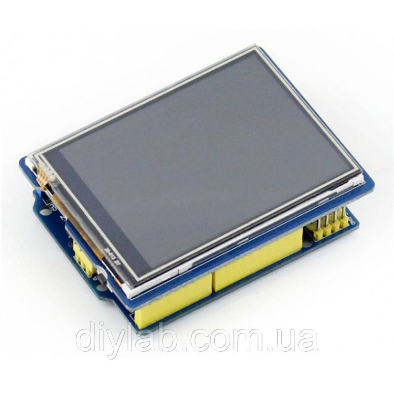 Дисплей TFT 2.8" 320x240 HX8347D з резистивним сенсором XPT2046 для ...