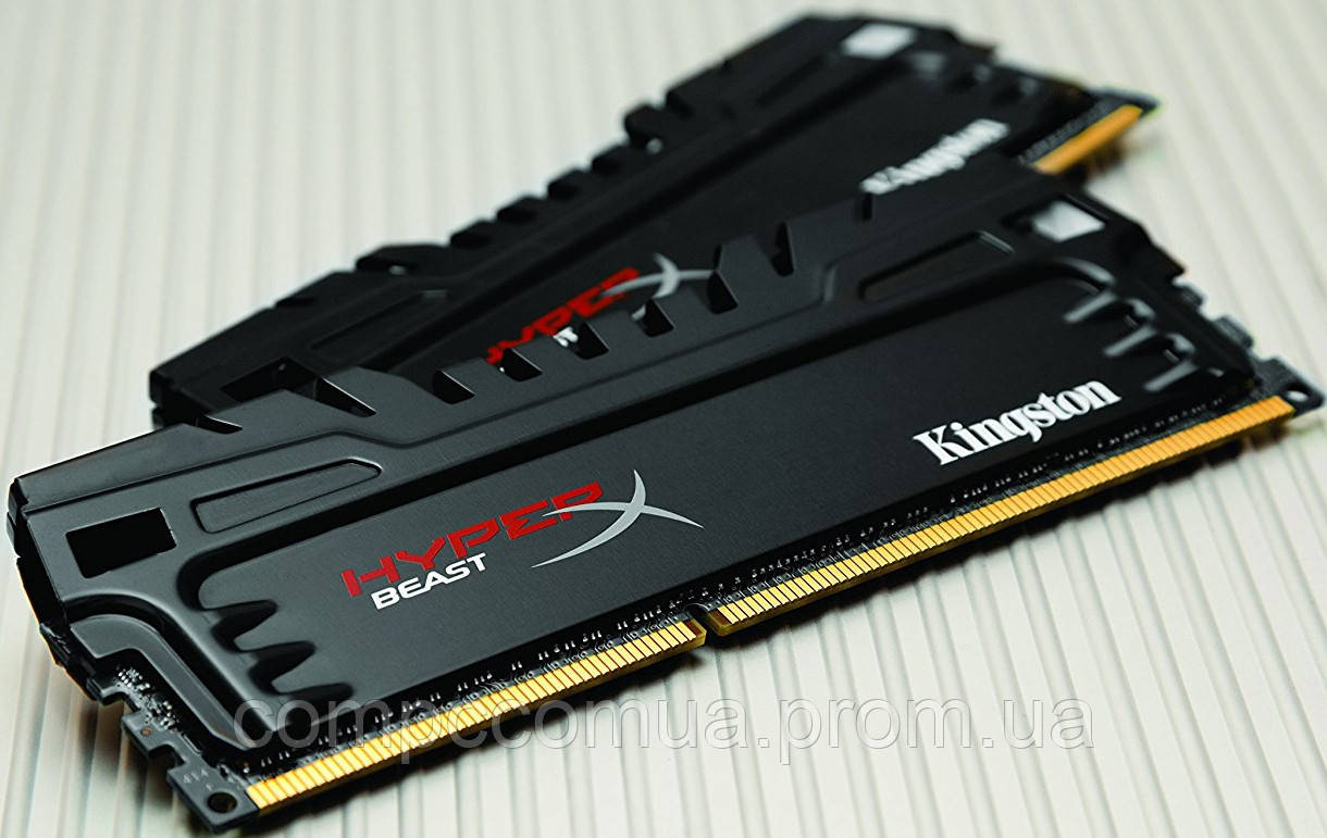 Kingston HyperX BEAST DDR3-2400MHz 8192MB 8Gb PC3-19200 (HX324C11T3K2 ...