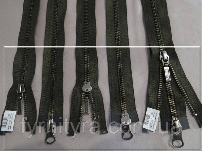 Металл YKK 100cm 223 хаки 2 бег №5 ст.никель, цена: 338 ₴, купить на Prom.ua