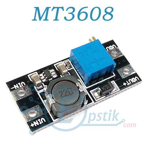 MT3608 DC-DC підвищуючий перетворювач 24В 2А: продаж, ціна у Гайворона ...