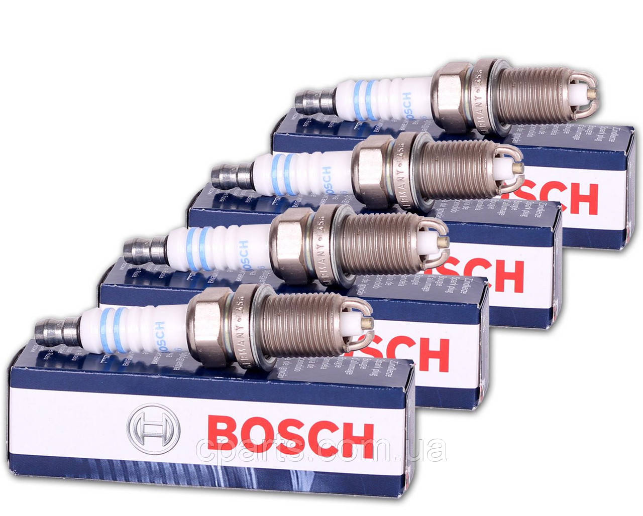 Комплект свечей зажигания Dacia Solenza (Bosch 0242235914)(среднее ...