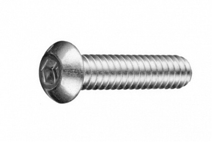 Гвинт М5 DIN 7380, ISO 7380 з напівкруглою головкою (ID#648201159 ...
