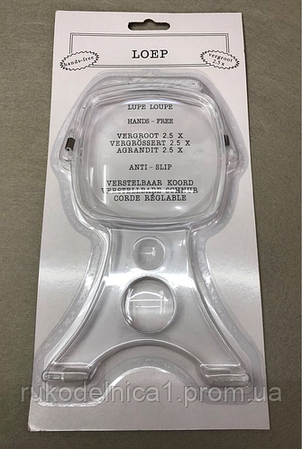 Лупа Loep для вышивания, рукоделия, читать ,для поделок. (ID#651580262 ...