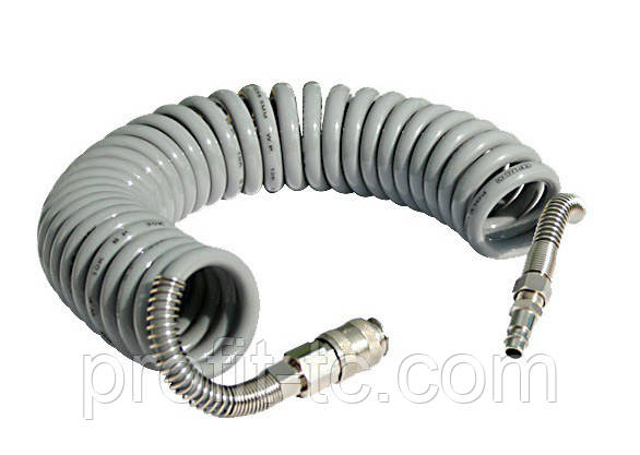 Шланг полиуретановый спиральный Fachowiec GM-1065C Germany (6,5х10х15 м ...