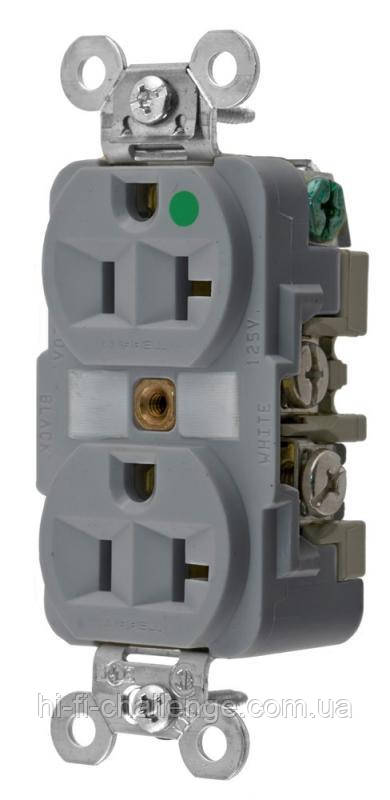Розетки Hubbell Hospital Grade HBL8300 ( серые ): силовые вилки и ...