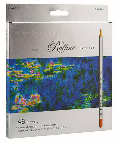 Набір кольорових олівців Marco Raffine 48 кольорів 7100-48 (ID#36233757 ...