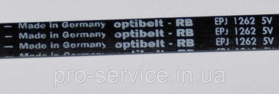 Ремень 163936 EL 1262 J5 для стиральных машин Gorenje: продажа, цена в ...