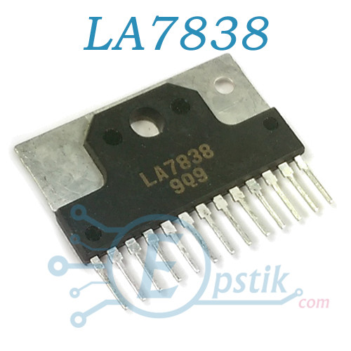 LA7838, мікросхема керування кадрою (вертикальна) розверткою ТВ, HSIP13 ...