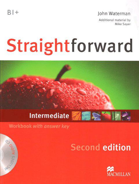 Купить Straightforward Second Edition Intermediate Workbook with key ...