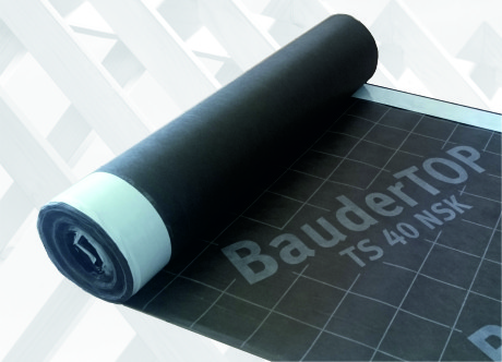 Подкладочный ковер под битумную черепицу Bauder TOP TS 40 NSK 1й сорт (Германия). Цена в Киеве и ...