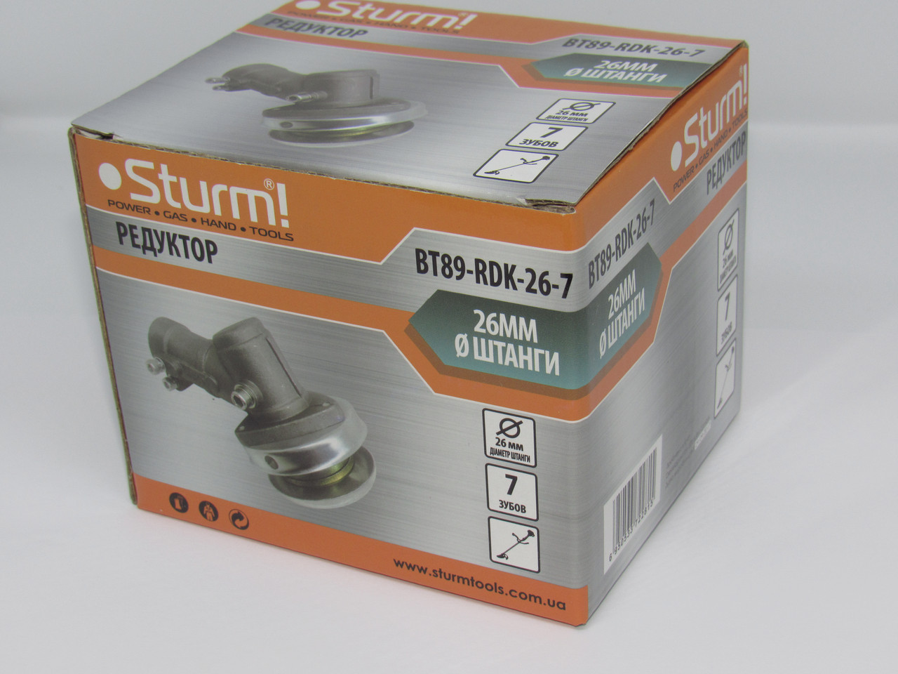Редуктор бензотримера, 26 мм, 7 зубів, Sturm BT89-RDK-26-7: продаж ...