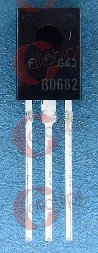 Купить Транзистор Дарлигтона PNP 100В 4А Fairchild BD682G TO225, цена ...