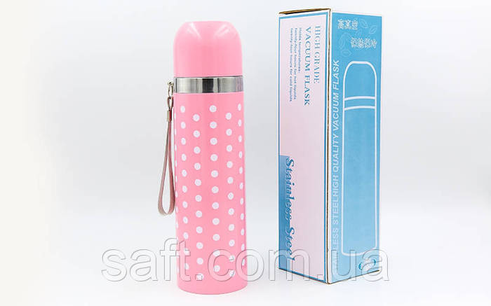 Термос стальной 500ml (розовый, сталь), цена: 159 ₴, купить на Prom.ua