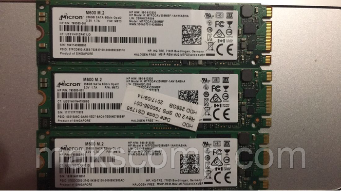 SSD Micron M600 2280 256GB m.2 SATAIII MLC (MTFDDAV256MBF) (ID ...