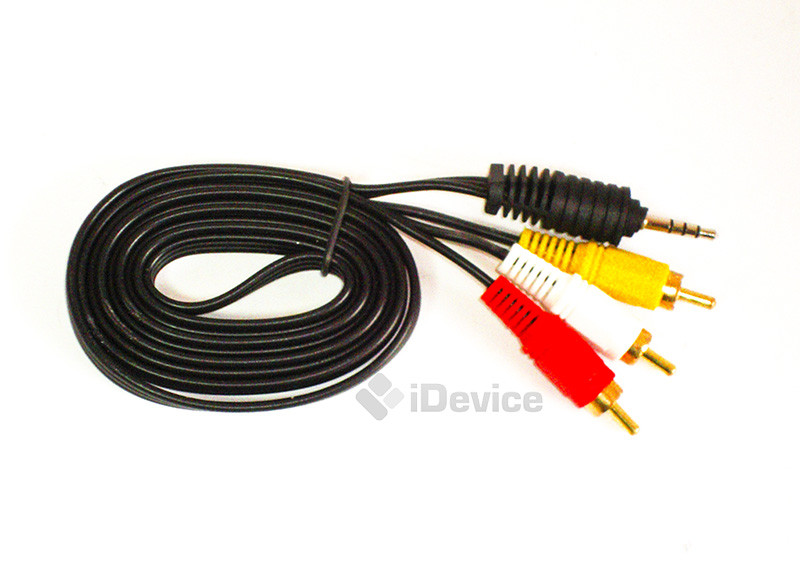 Кабель AV mini jack 3.5мм - 3RCA: продажа, цена в Кривом Роге. Кабели ...