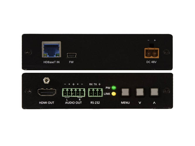 Приймач-масштабатор для приймання HDMI по крученій парі Atlona AT-HDVS ...