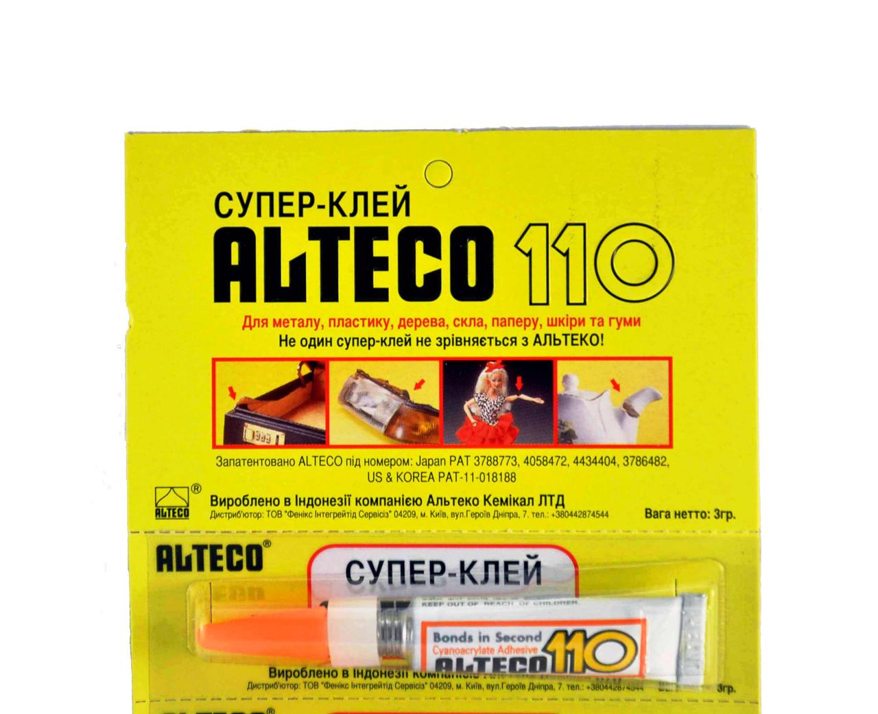 Купить Супер клей «Alteco 110» по выгодной цене в Украине. Группа Супер ...