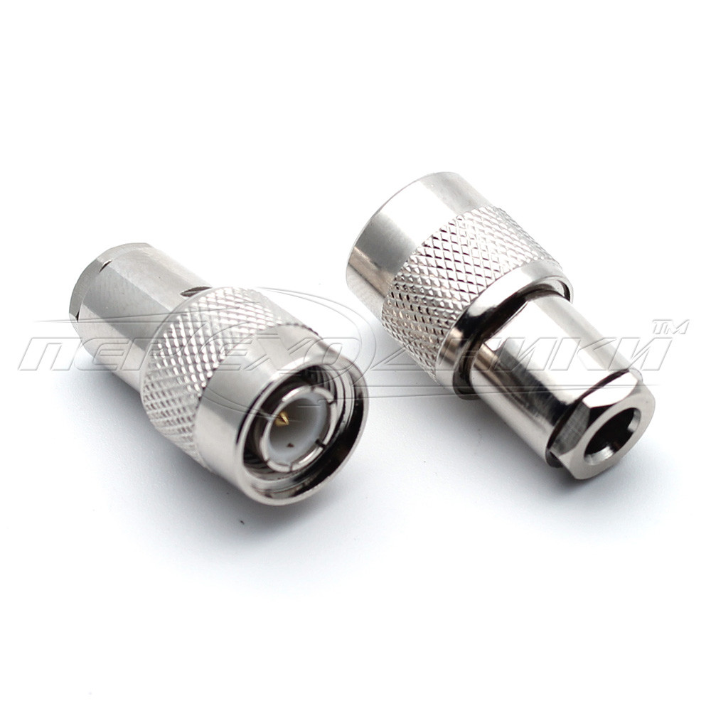 Разъем штекер TNC под кабель RG-58, Clamp/Solder (зажим/пайку ...