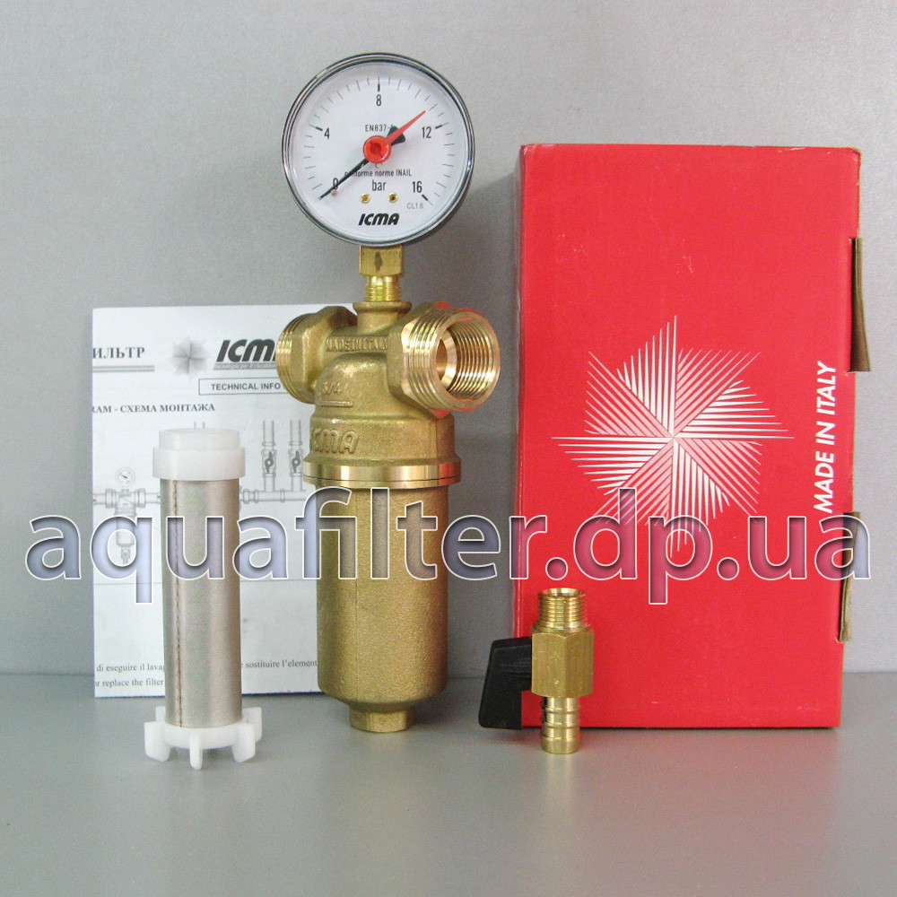 Самопромывной фильтр для воды ICMA 750 3/4", цена: 2575 ₴, купить на Prom.ua