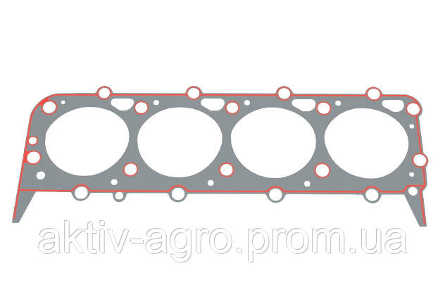 Прокладка ГБЦ ГАЗ-53 Герметик, цена 231 грн — Prom.ua (ID#289798045)