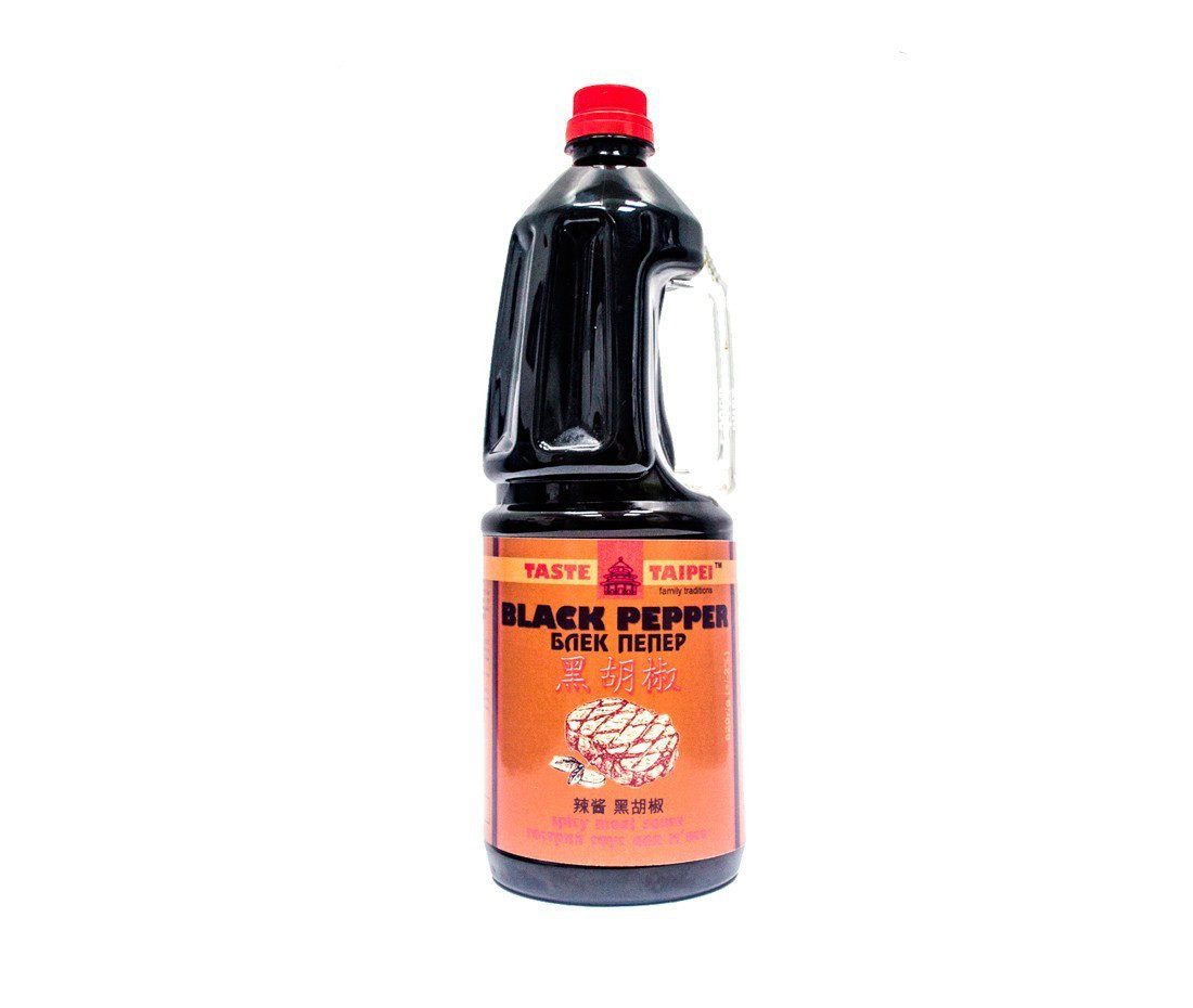 Соус Черный Перец Black Pepper Taste Taipei 1,8 л — Цена, опт/розница ...