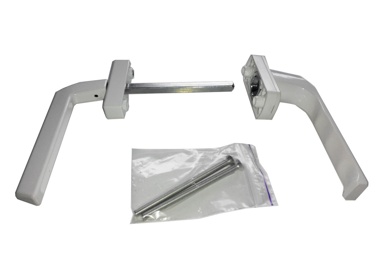 Ручка двухсторонняя на балконную металлопластиковую дверь Оконная ...