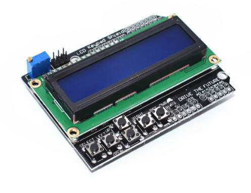 Arduino Keypad shield LCD1602 екран для ардуїно з кнопками: продаж ...