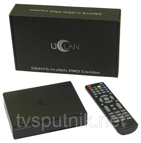 Спутниковый Комбо тюнер UClan DENYS H.265 PRO Combo, цена: 2967 ₴, купить на Prom.ua