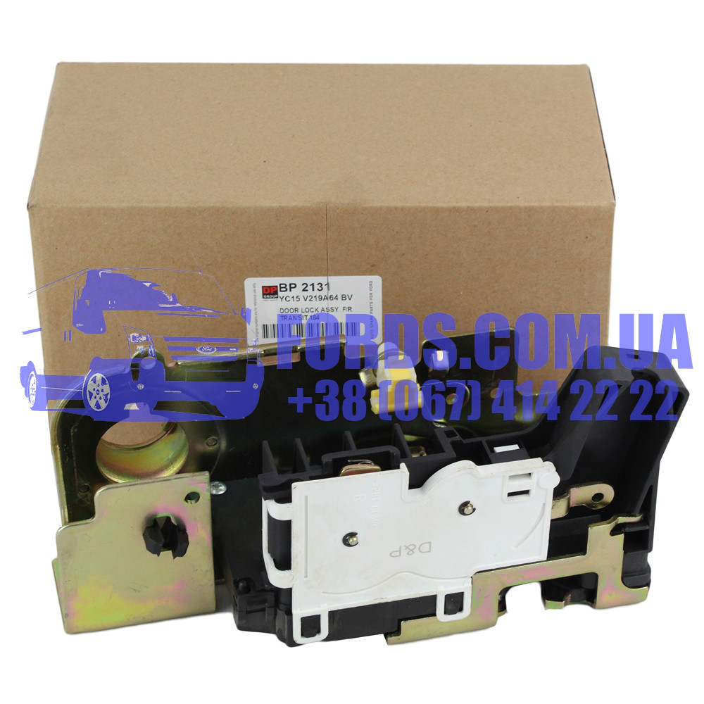 Замок двери передней FORD TRANSIT 2000-2006 (Правой Без Центального ...